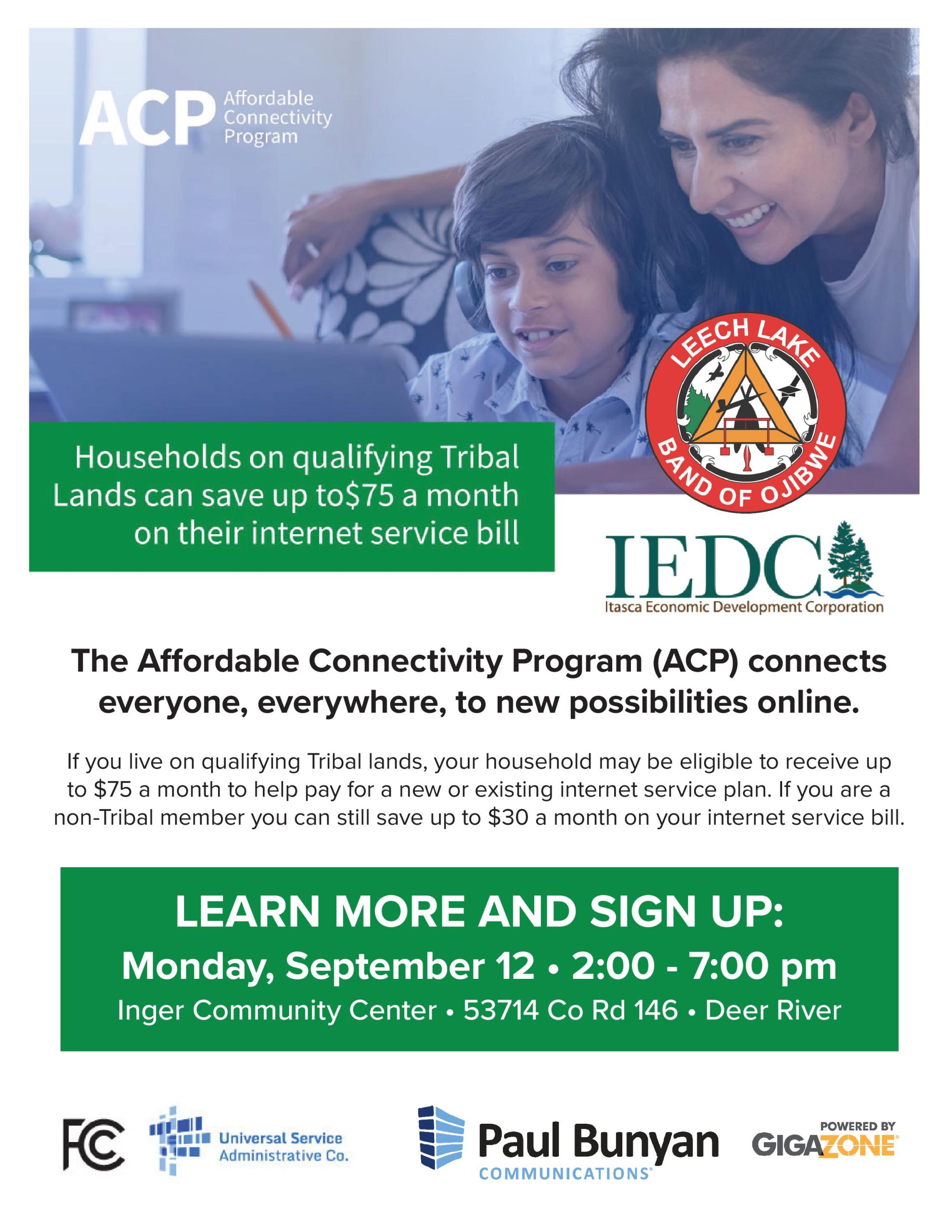 Paul Bunyan Communications, Leech Lake Band of Ojibwe, and IEDC Holding ...