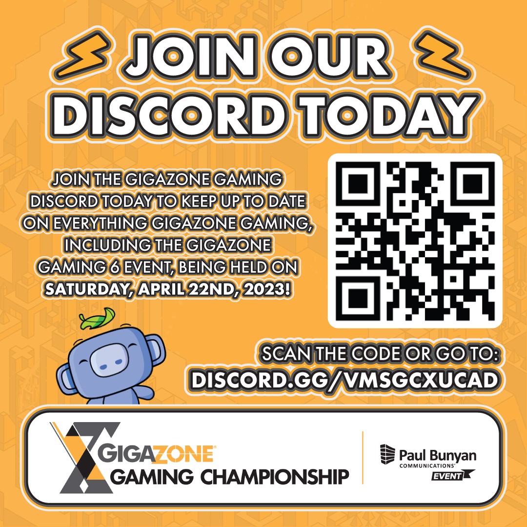 Join the GigaZone Gaming Discord Page; Save the date: GigaZone Gaming ...