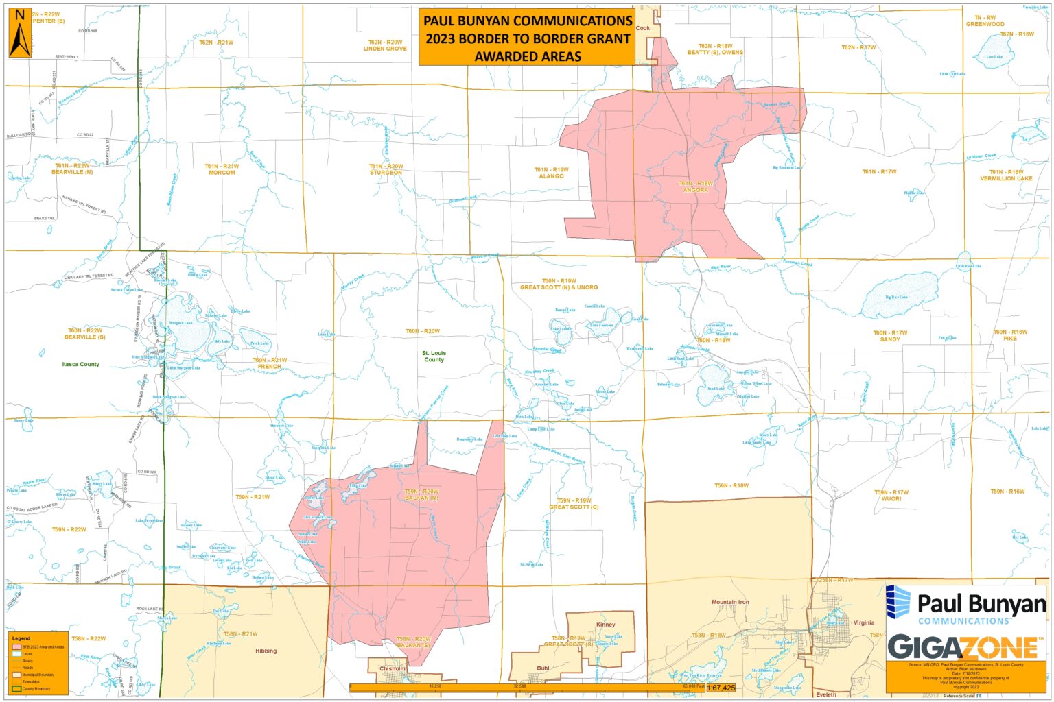 Paul Bunyan Communications awarded a $5.5 million State of Minnesota ...