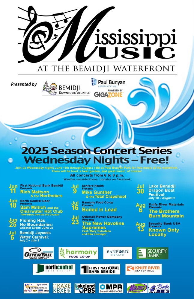 Mississippi Music at the Bemidji Waterfront presented by Paul Bunyan ...