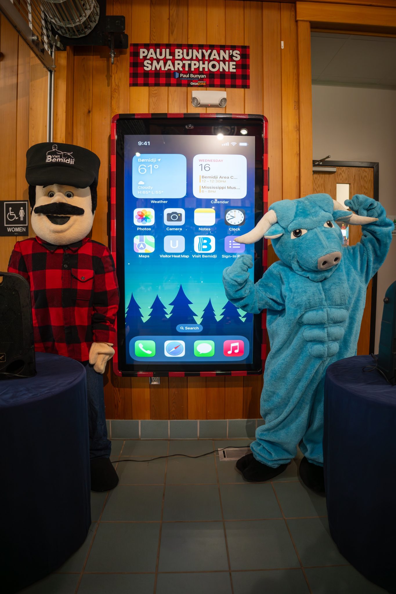 Paul Bunyan’s Smartphone Resurfaces After Legendary Storm : Paul Bunyan ...